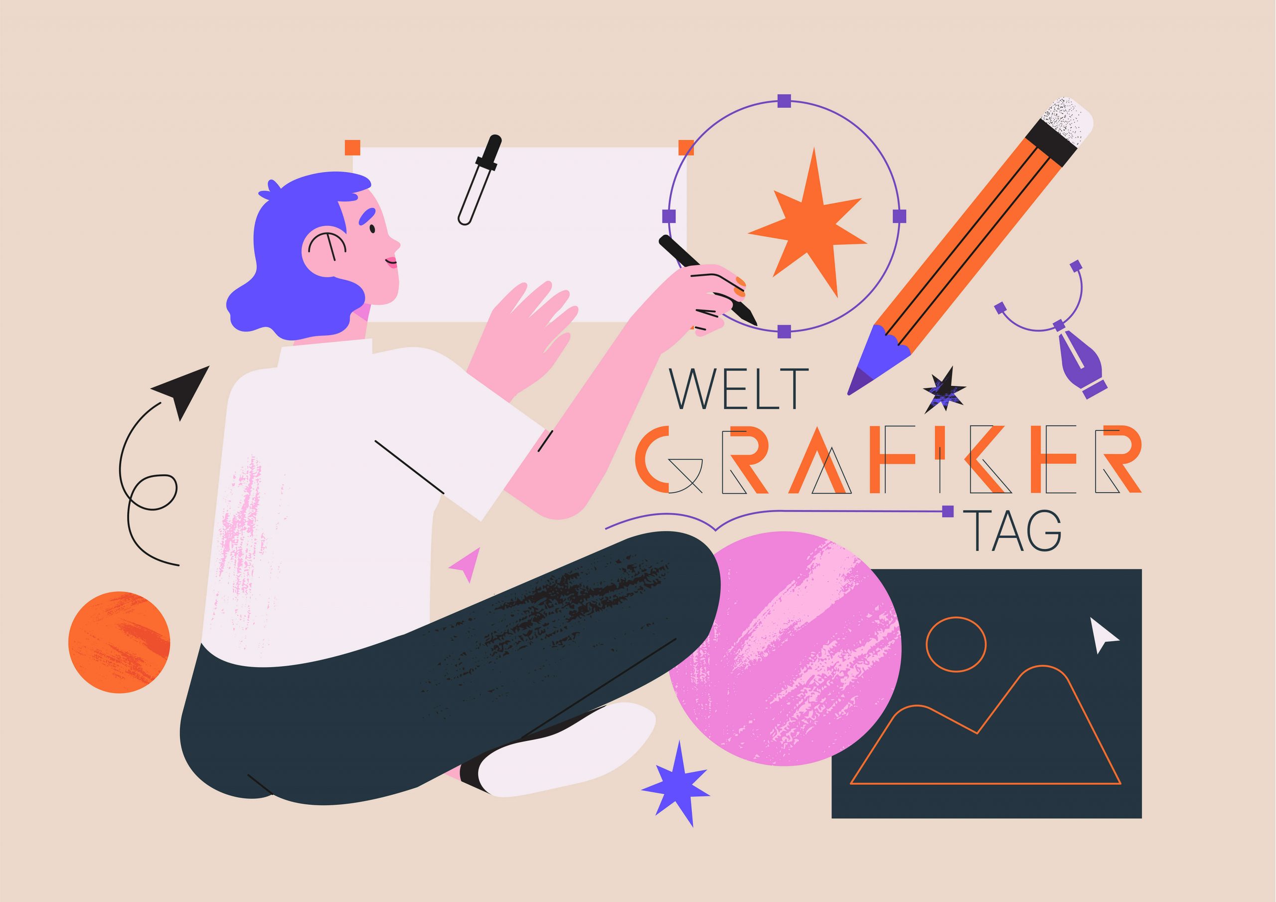 Feiert die Künstler der Werbebranche: Welt-Grafiker-Tag 2024 - Dialogidee
